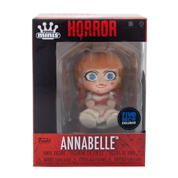 Funko | Other | Funko Horror Annabelle Figure With Red Hair And White ...
